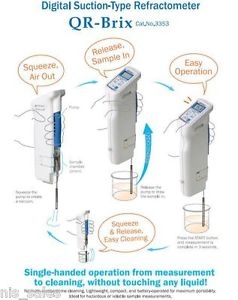 ATAGO QR-BRIX VAKUMLU REFRAKTOMETRE